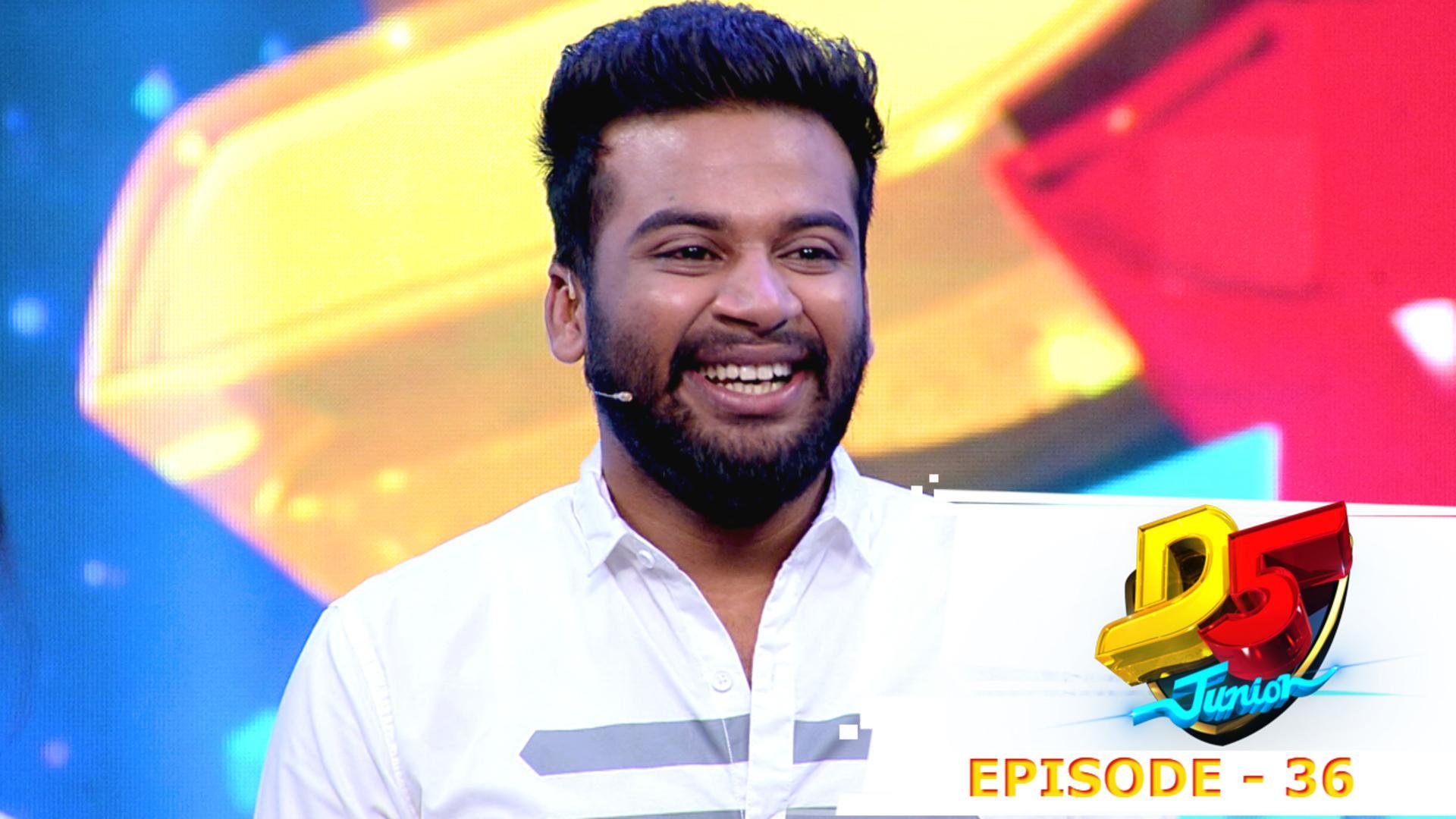 Episode 36 | D5 Junior | Fun blast with 'Dain Davis'...! | manoramaMAX