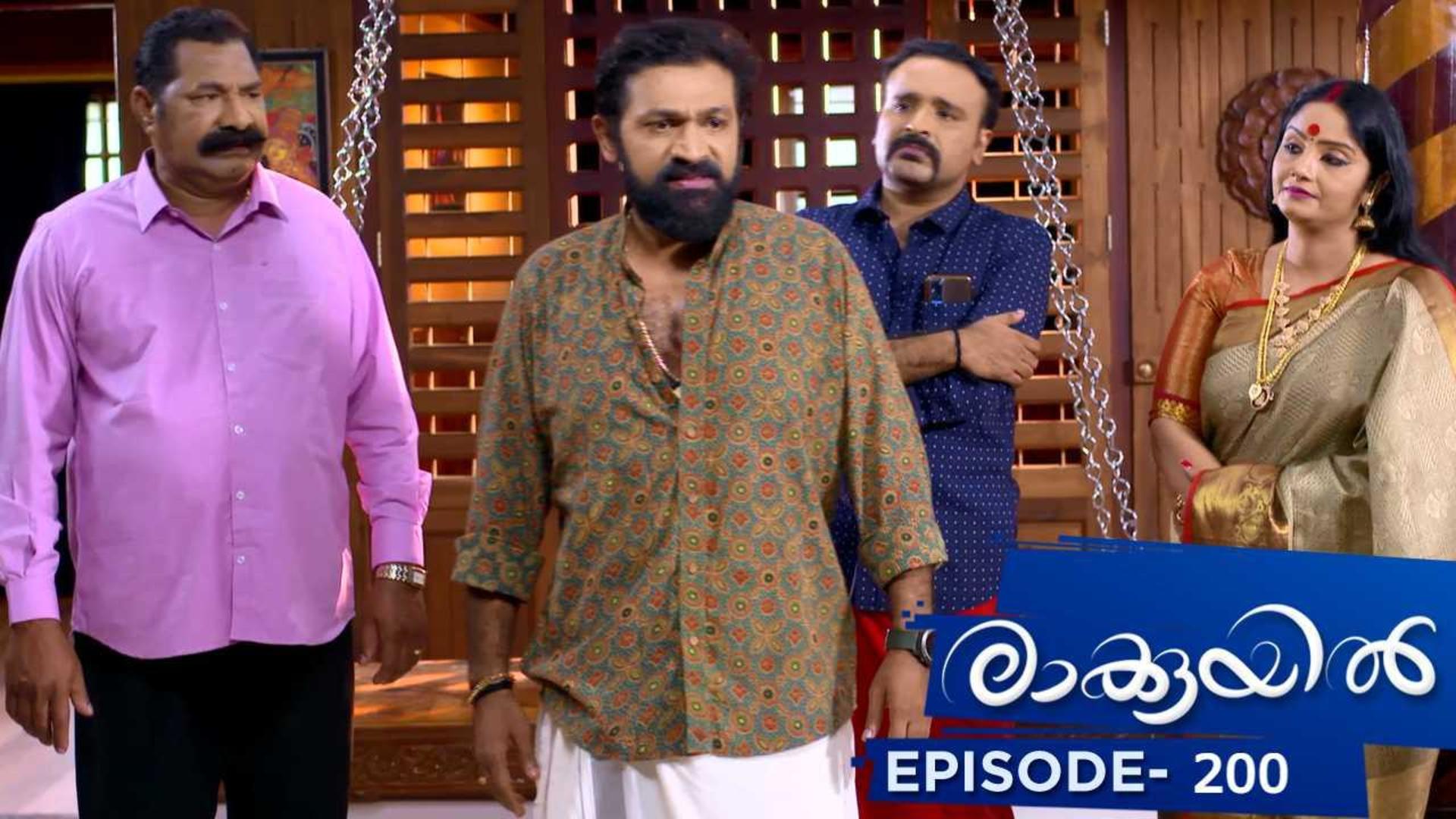 Watch Ep 200| Raakkuyil | Smitha traps Chandran Online