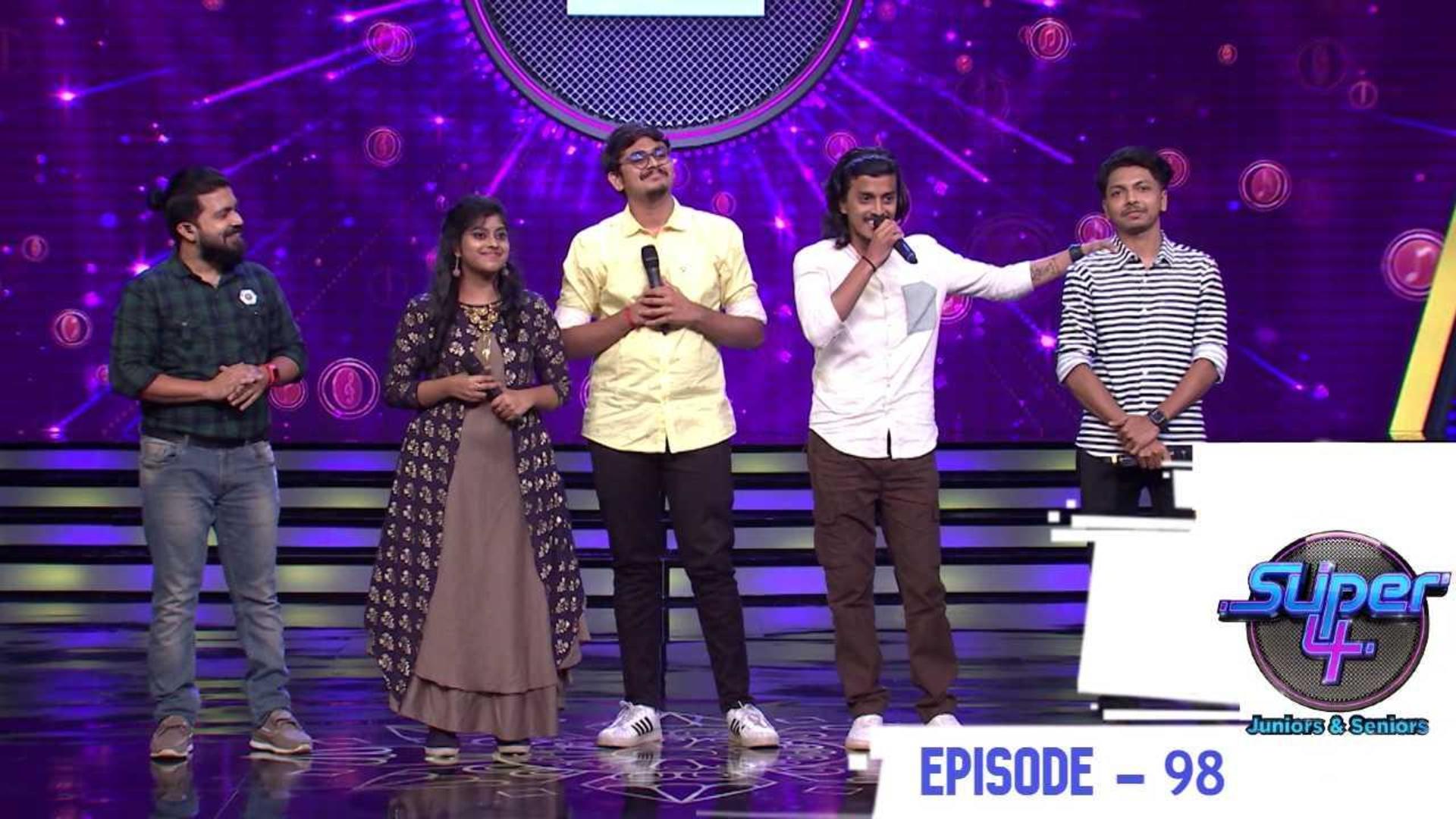 Watch Ep 98 | Super 4 Season2 | A grandeur reunion before the Seniors ...