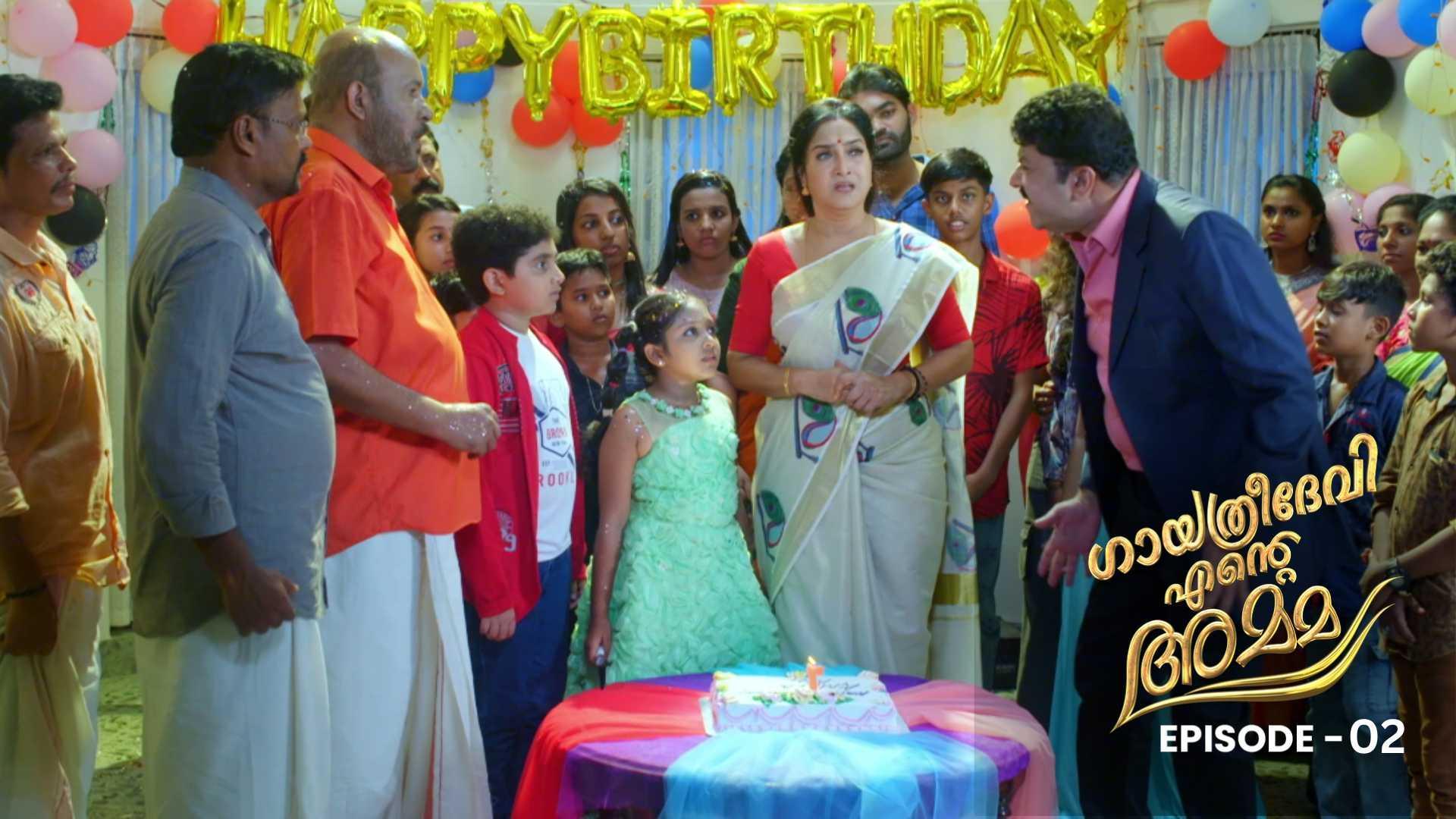 Ep 02 | Gayathri Devi Ente Amma | Abhi plans to celebrate Amy's ...